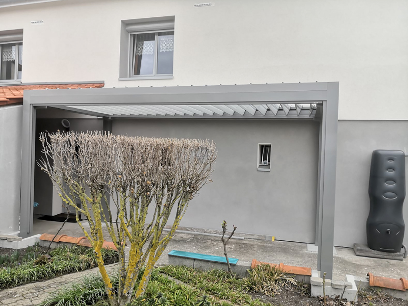 D couvrez Cette Pergola Moana La Structure Aluminium Gris 9007 Et Ses d-couvrez-cette-pergola-moana-la-structure-aluminium-gris-9007-et-ses